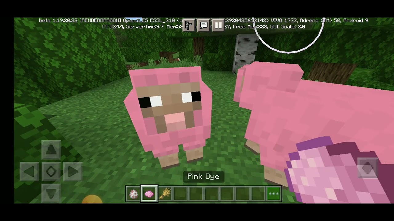 how to spawn baby pink sheep in Minecraft creative and survival mode ...