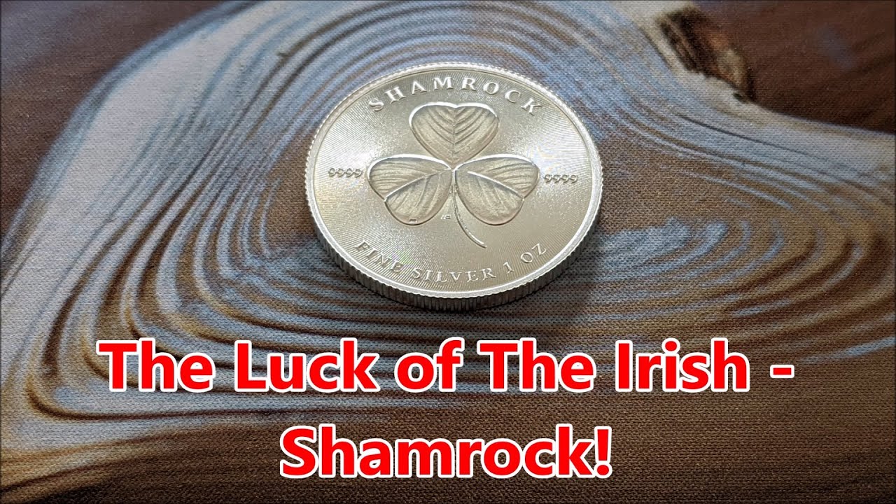 Really Like This Silver Coin - The Luck of The Irish The Shamrock by ...
