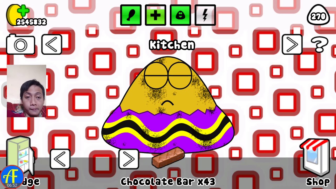 Pou Mukbang Candy 150 Chocolate Bar - YouTube