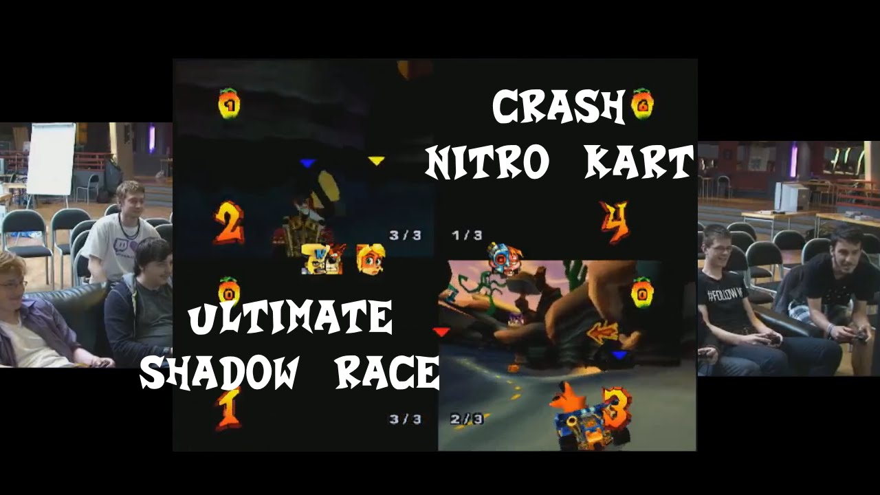 Crash Nitro Kart - Ultimate Shadow Race @ #ESA15 - YouTube