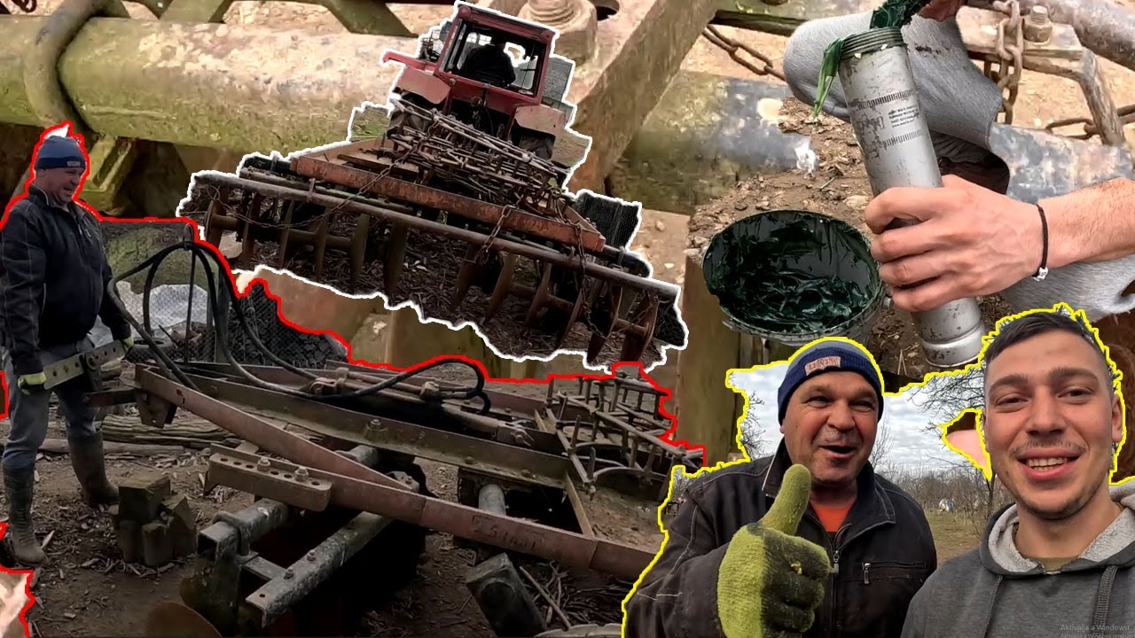 ELŐVETTÜK APJÁNAK AZ ELSŐ TÁRCSÁJÁT!😱 DT 445.😱 - YouTube