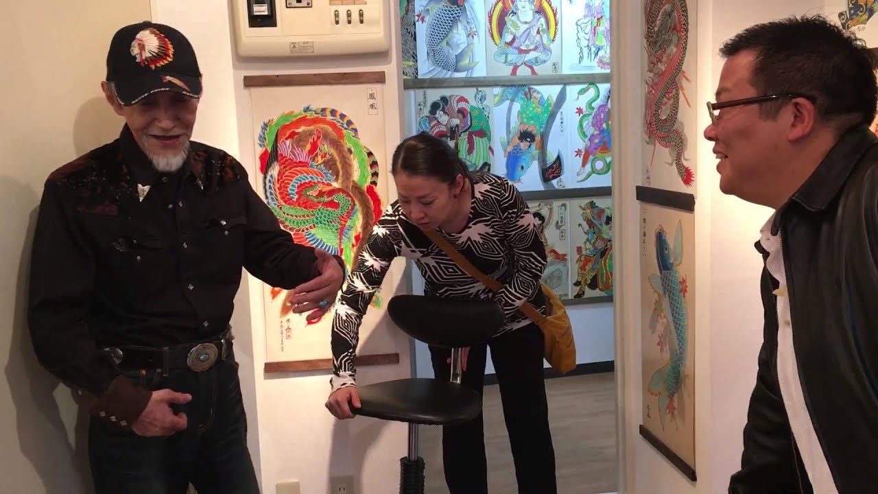 Horihide Gifu exhibition in Tokyo 2015 - YouTube