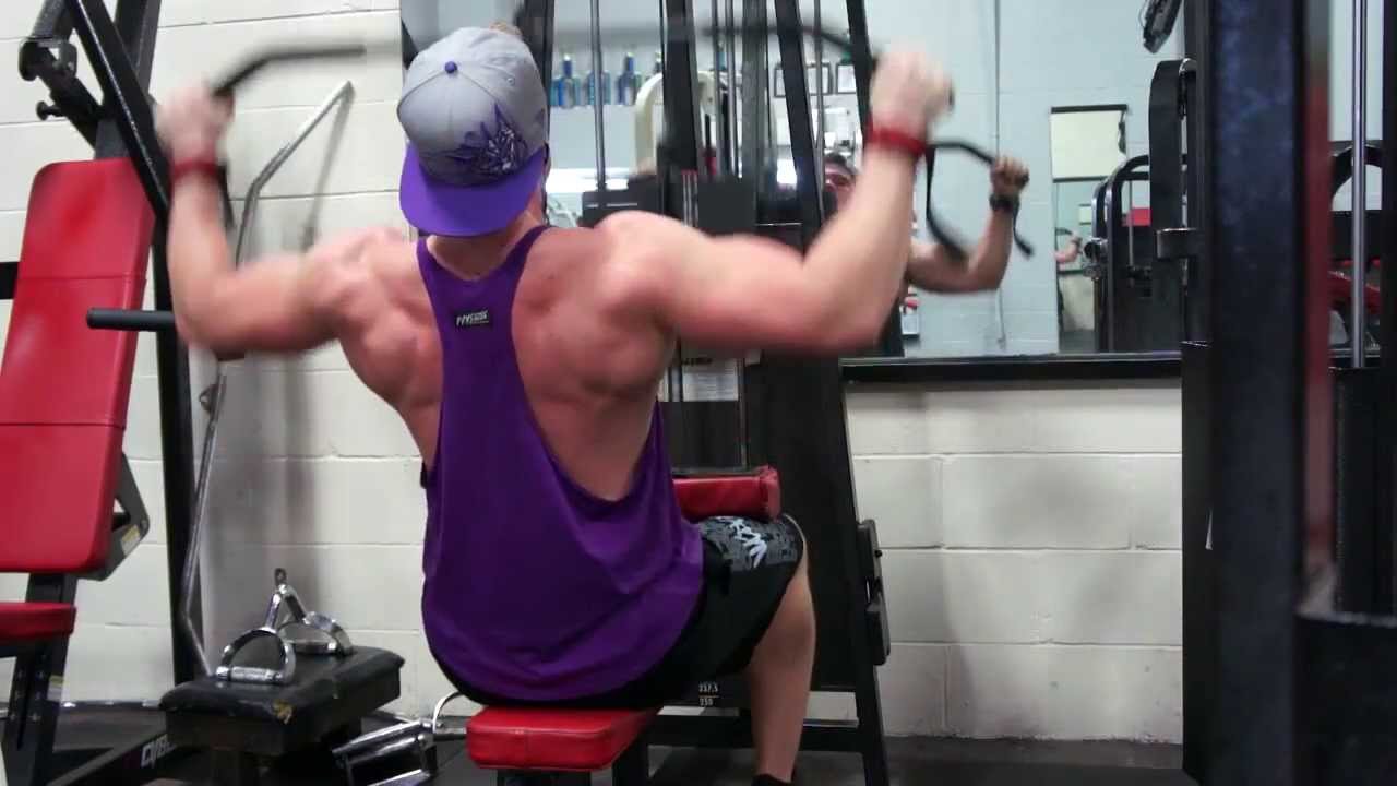 My Back Workout, 10$ Stringer Tanks - YouTube