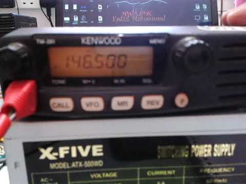 Camana Cara Setting Kenwood TM 281 - YouTube