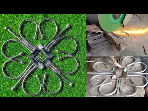 Flower Design | Stainless Steel Design How To Make (Railing Design ...