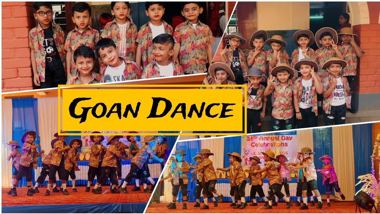 Maria Pitache || Goan Dance by KG Kids @ Gem Know Model H S S #trending ...