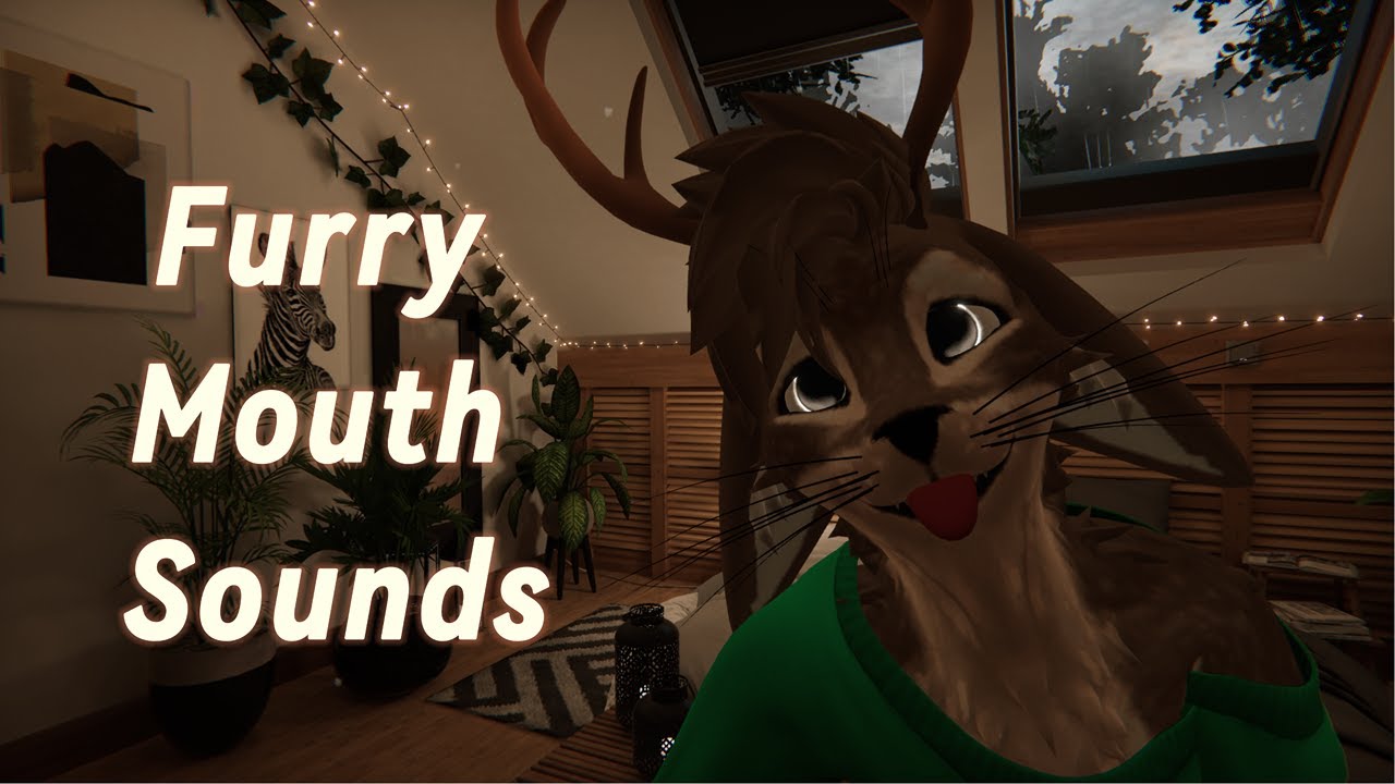 [Furry ASMR] Wet Mouth Sounds For A Good Night Sleep - YouTube