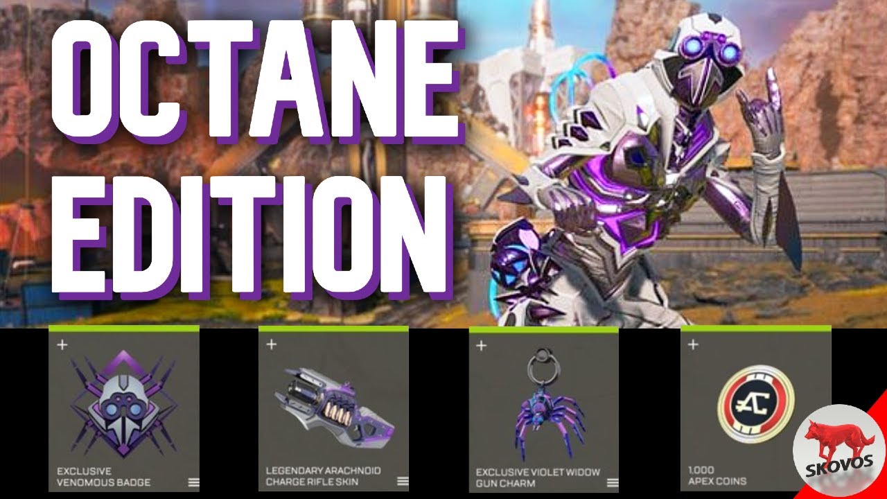 Apex Legends: Octane Edition Physical Bundle [Octane Arachnoid Rush ...