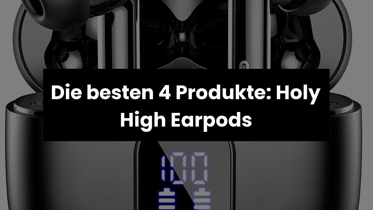 【HOLY HIGH EARPODS】Die besten 4 Produkte: Holy High Earpods 💥 - YouTube