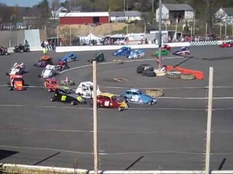 microstock Borgers Speedway 4/27/13 feature - YouTube