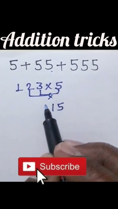 🔥🔥🔥addition trick | multiplication trick #shorts #short #maths #mathstricks #viral - YouTube
