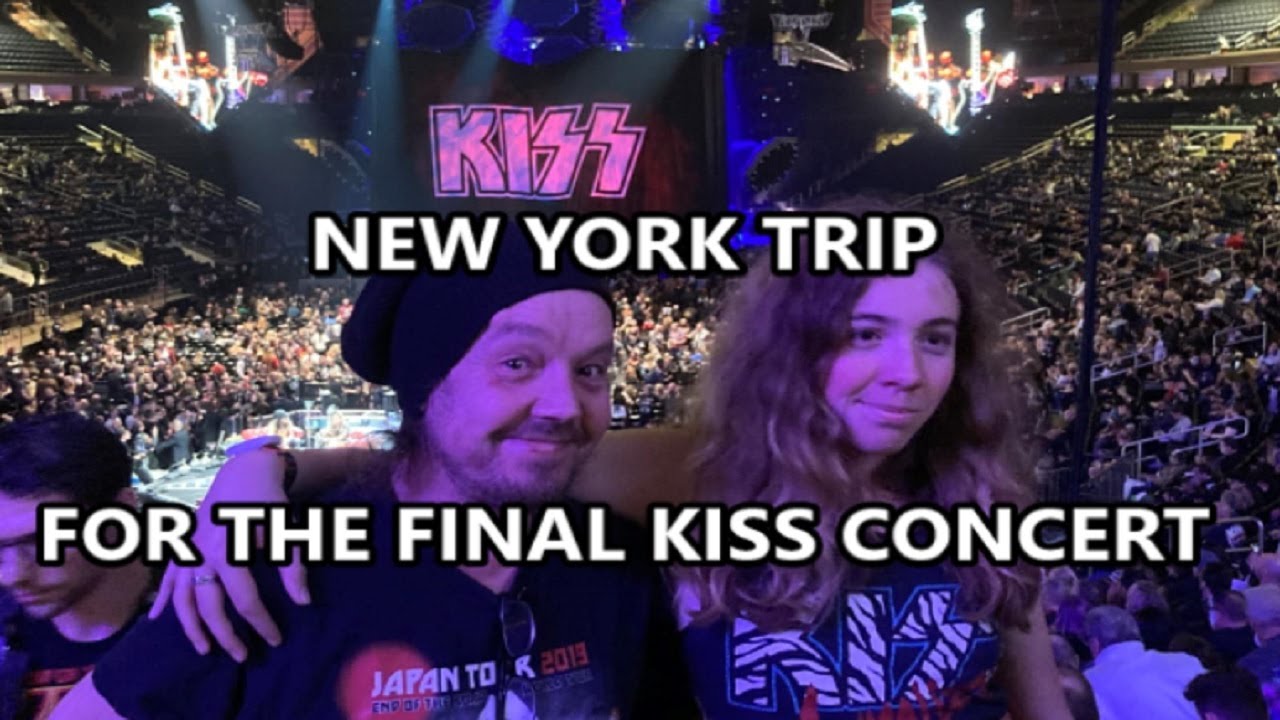 New York Trip for the final KISS concert and sightseeing KISS locations ...