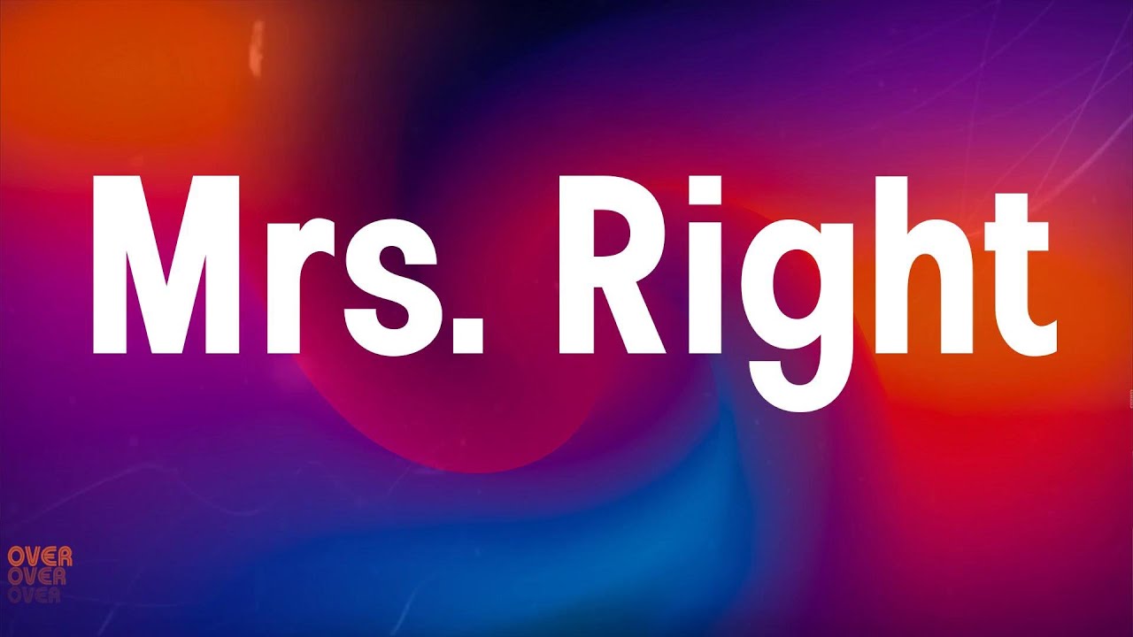 Mrs. Right - Mindless Behavior (Lyrics) - YouTube