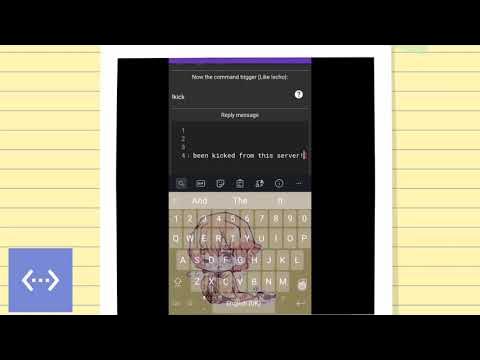 How to make a kick command in Discord with discord bot designer - YouTube