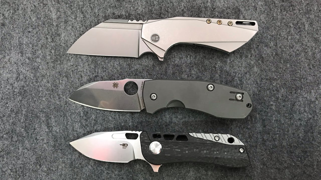 WE Roxi VS Spyderco Techno 2 VS Bestech Engine - YouTube