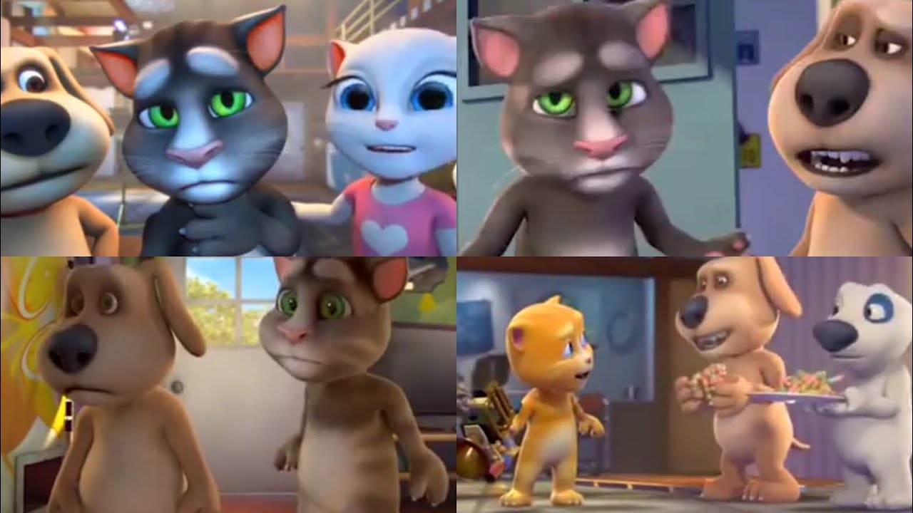 Talking Tom & Friends - Episode Collection | 1-4 (Sneak Peeks) - YouTube