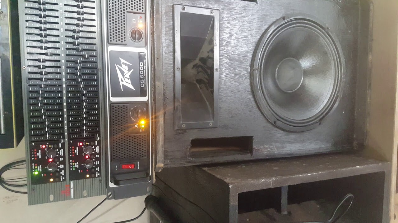 Tes power peavey cs 6000 buat rumahan - YouTube
