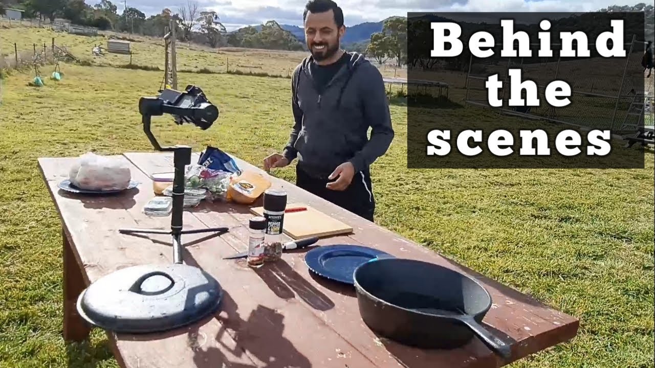 Behind the scence of my cooking channel vlog - YouTube