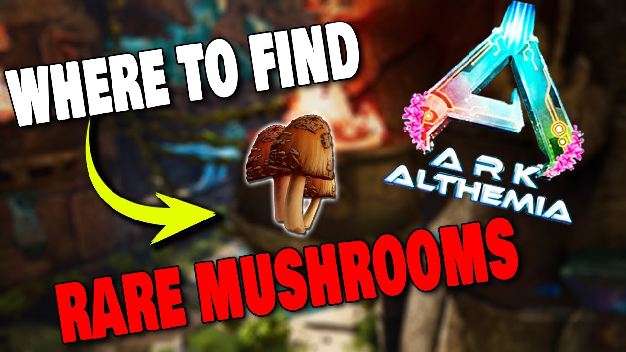 WHERE TO FIND RARE MUSHROOMS ON ALTHEMIA IN ARK SURVIVAL ASCENDED - YouTube