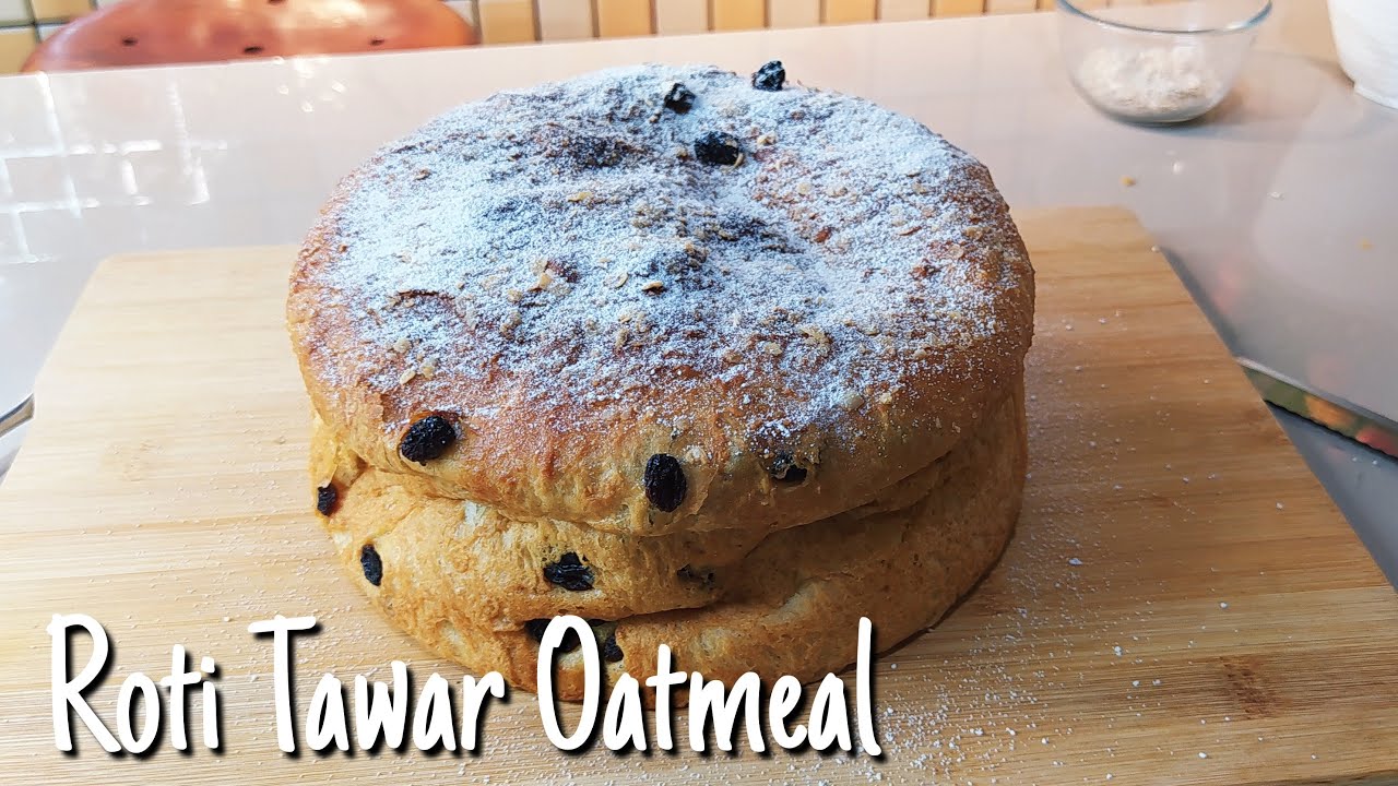 RESEP ROTI OATMEAL//Roti Tawar Havermut - YouTube