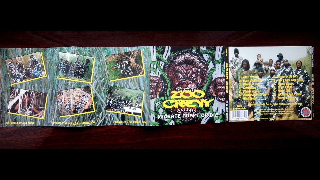 Zoo Crew - Migrate Adapt Or Die (1998) Colton, CA - YouTube