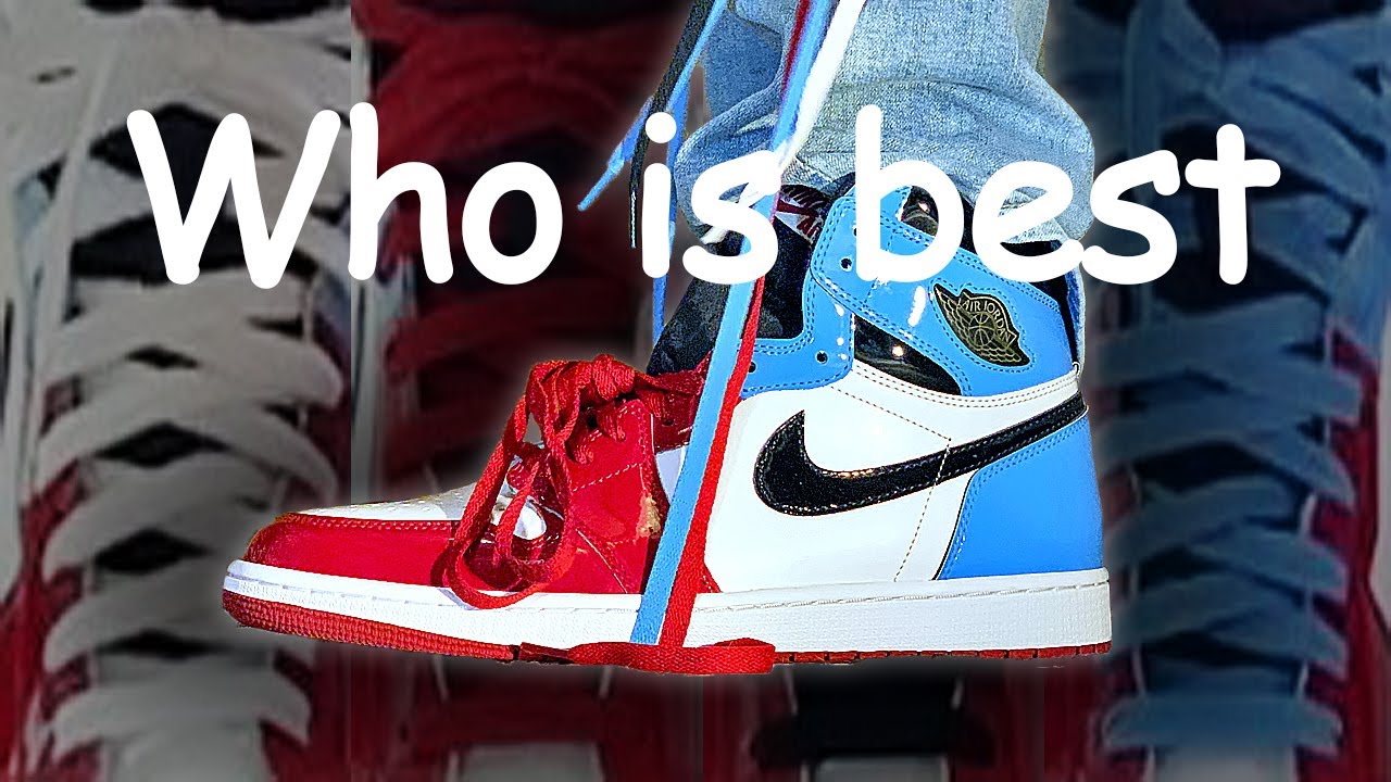 Air Jordan 1 Retro High Fearless UNC Chicago / on feet [ sneaker MV ...