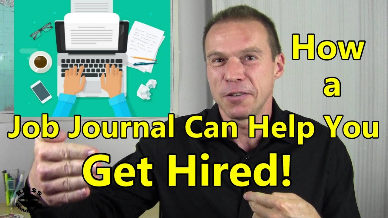 How a Job Journal Can Help You Get Hired - YouTube