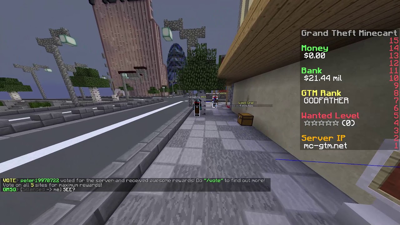 Minecraft | GTM | Hacker middle_ring | Kill Aura | Speed - YouTube