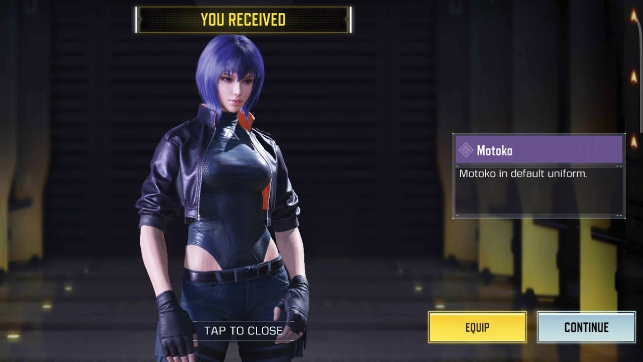 *NEW* MOTOKO GHOST IN THE SHELL GAMEPLAY | SEASON 7 BATTLEPASS | CALL ...