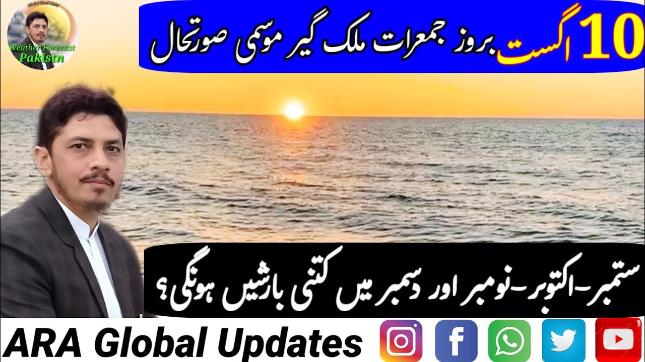 Weather Update Today | Monson Latest Update | Mosam Ka Hal | Weather ...