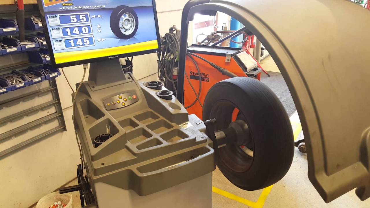 Balansering hjul - YouTube