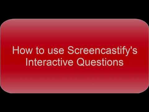 How to use Screencastify's Interactive Questions - YouTube