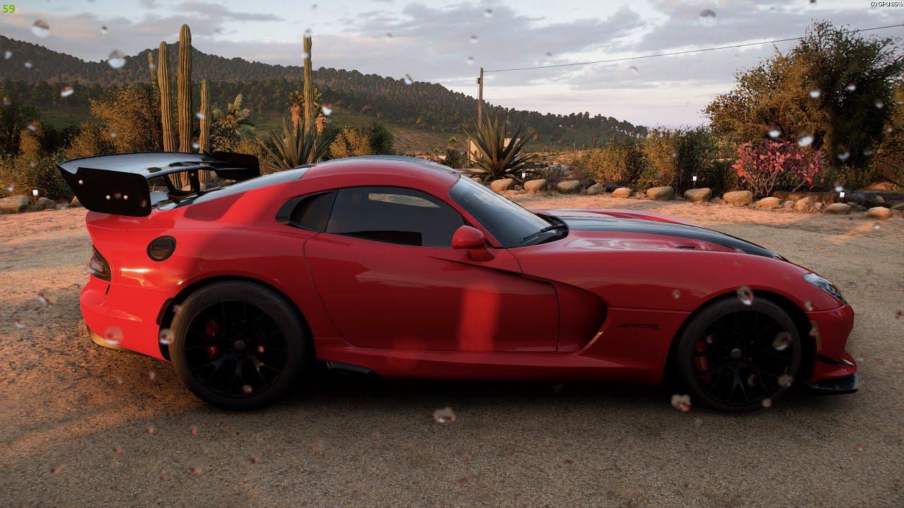 Forza Horizon 5 . Dodge Viper ACR 2016 . Car Show Speed Jump Crash Test ...