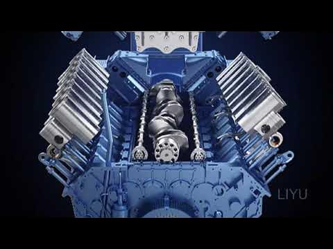 Газопоршневые установки LIYU GAS POWER - YouTube