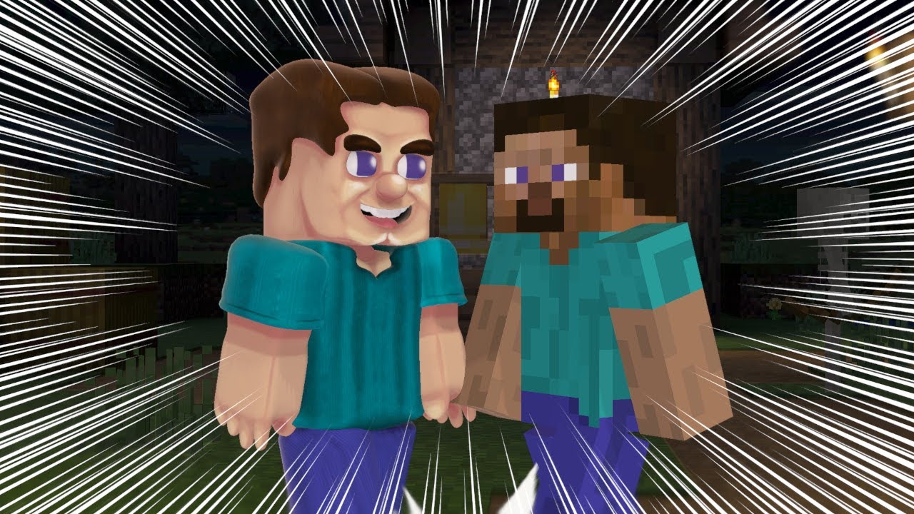 Grotesque Steve vs Steve (Smash Ultimate Mod) - YouTube