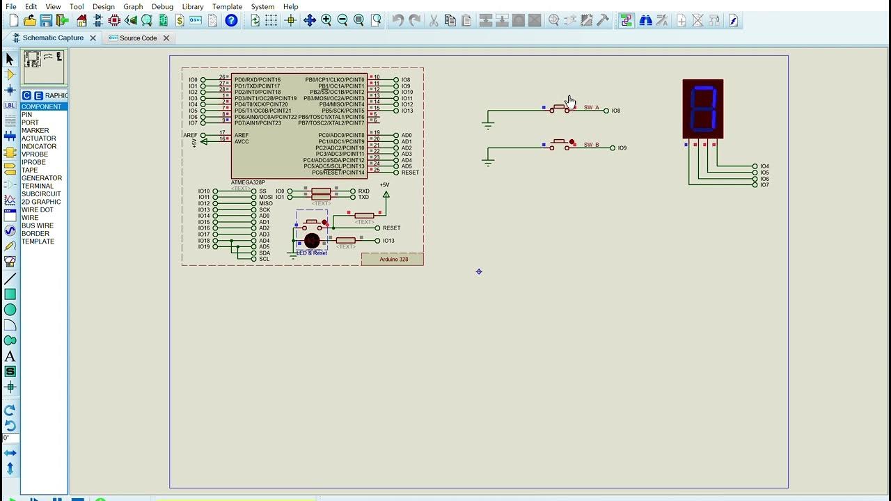 Arduino 328 Proteus 8 Professional Schematic Capture 2022 10 05 18 28 04 - YouTube