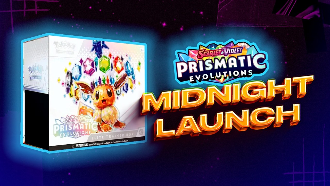 *BRAND NEW* Pokemon TCG Prismatic Evolutions Opening - Midnight Set ...
