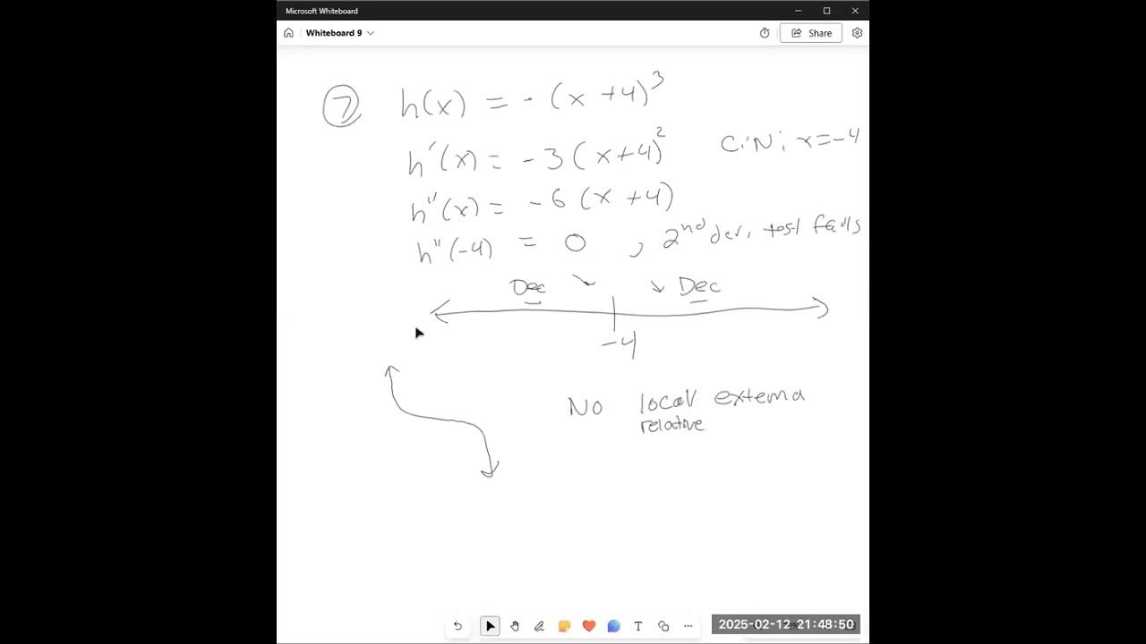 Finding Relative Extrema with the First and Second Derivative Tests ...