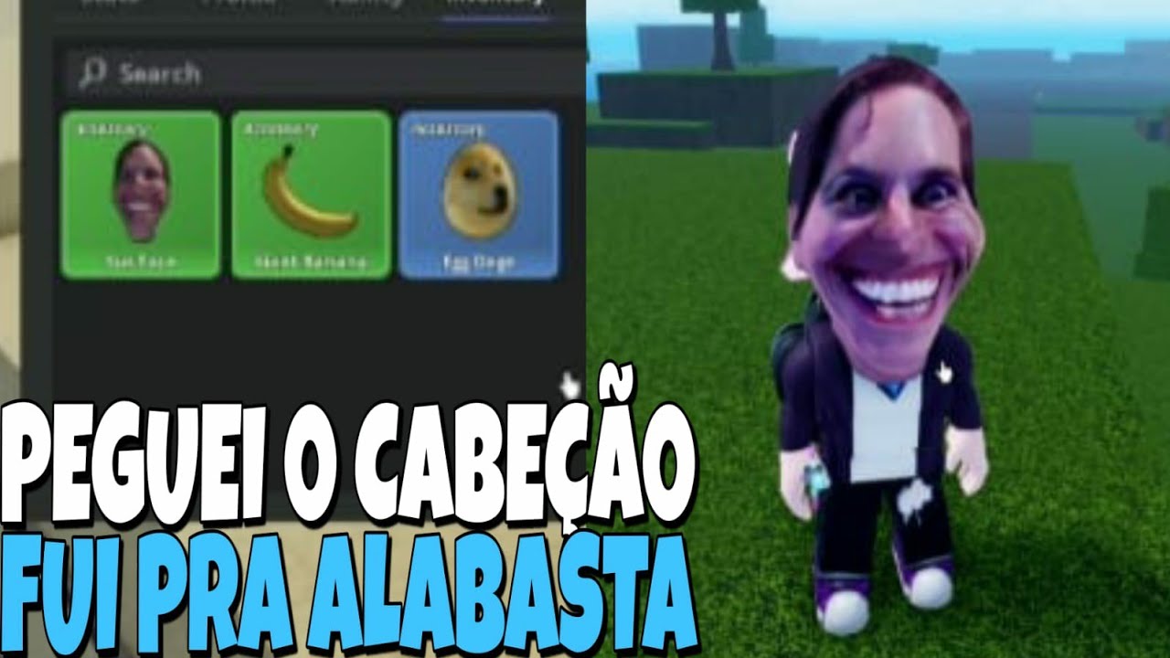 CONSEGUI PEGAR O CABEÇÃO E CHEGUEI EM ALABASTA NO MEME SEA!! - Roblox ...