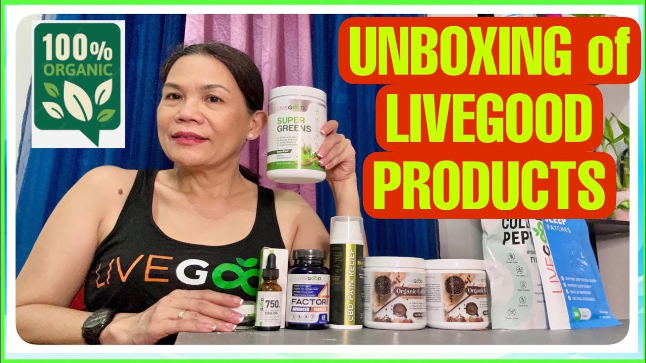 UNBOXING OF LIVEGOOD PRODUCTS #livegoodopportunity #livegoodproducts # ...