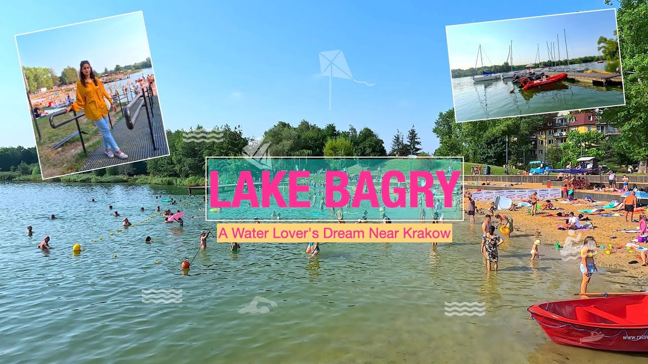 A Day in Paradise | Lake Bagry | Walking Tour | Krakow, Poland # ...