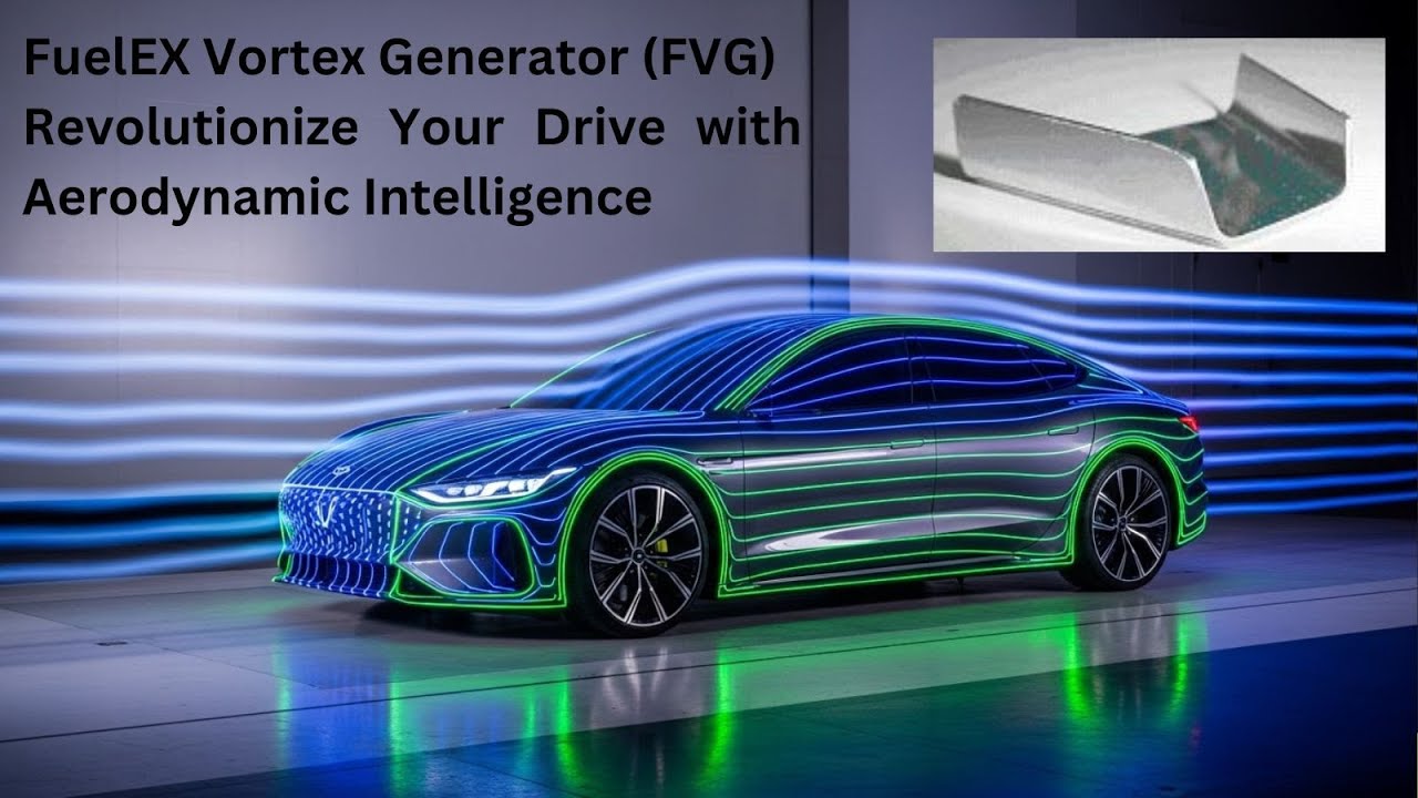 FuelEX Vortex Generator (FVG) 🚗 Up to 11% Fuel Savings - YouTube