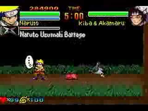 naruto vs kiba 1 hit fart move