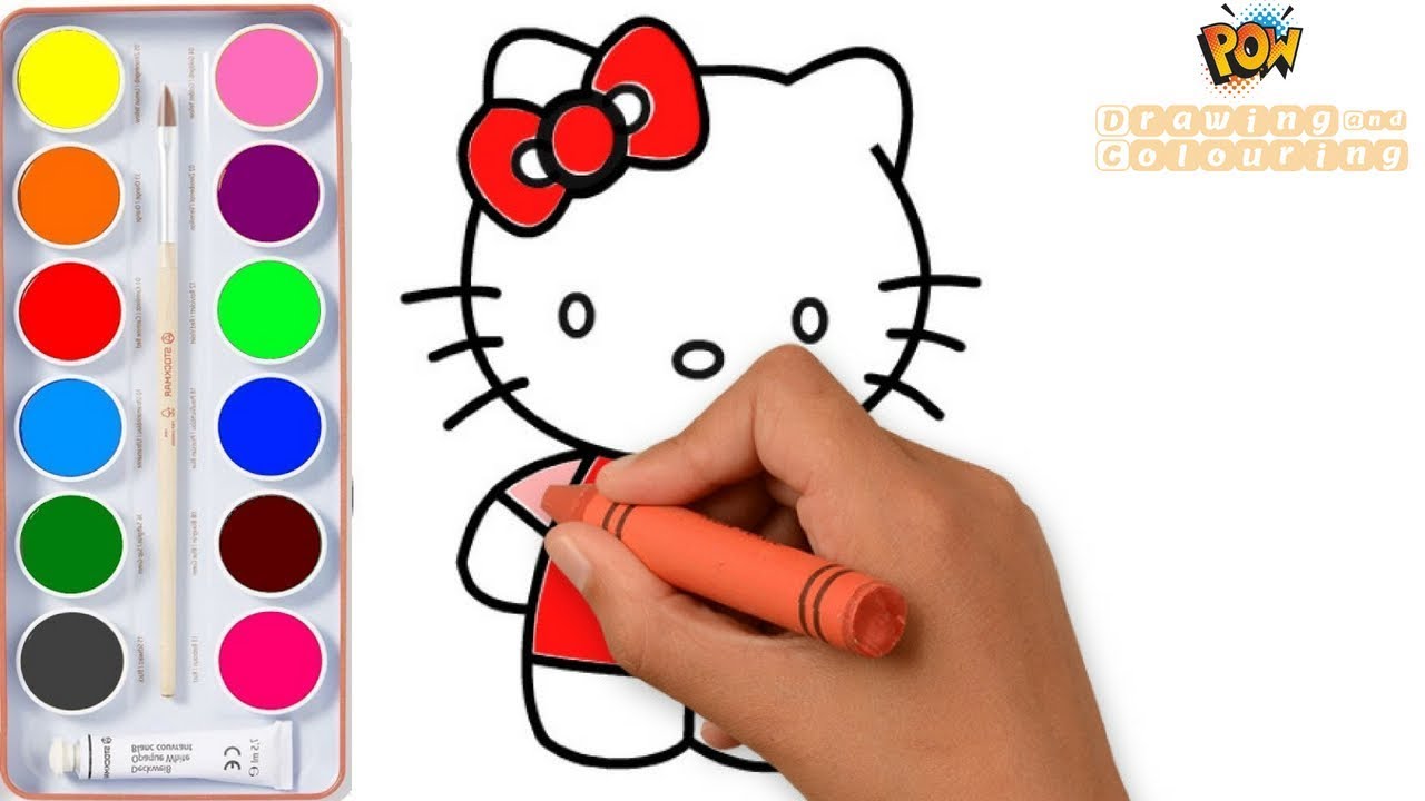 Helo Kitty Coloring Pages | hello kitty coloring pages for kids | how ...