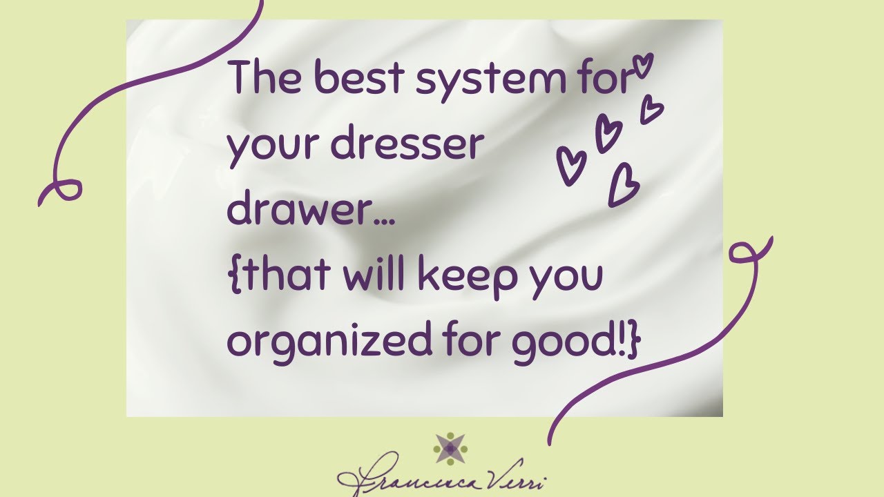Best Drawer Filing System {that will keep you organized for good ...