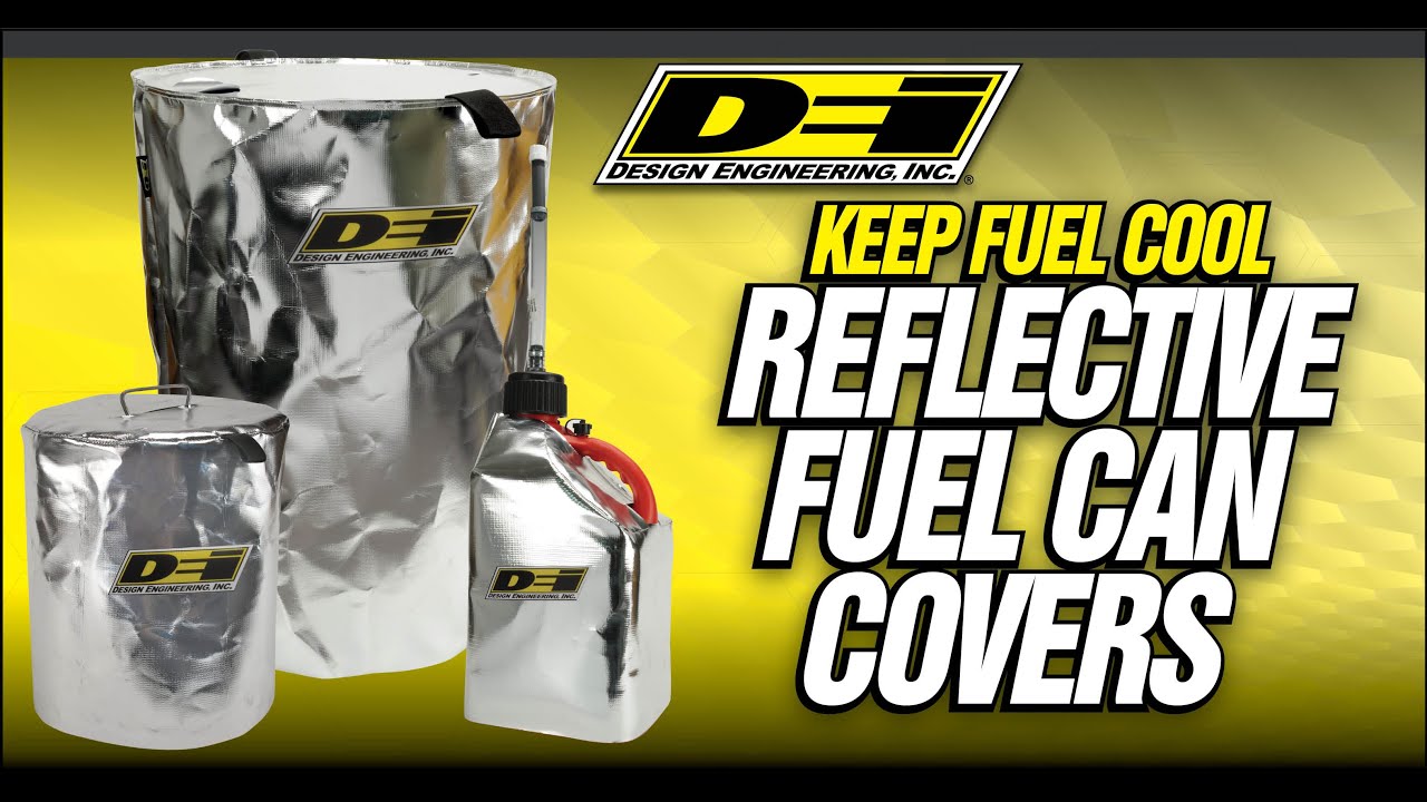 Reflective Fuel Can Covers from Design Engineering, Inc. - YouTube