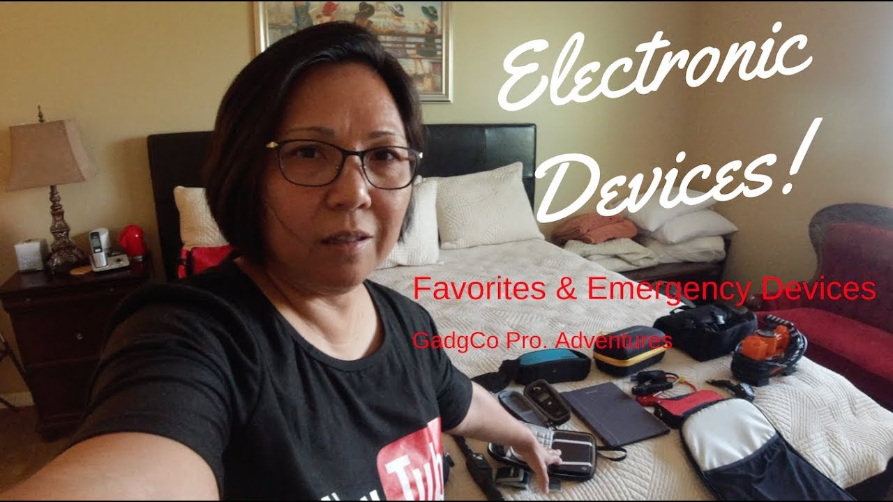 Part 1: Favorite Electronic Devices I Bring To My Travels - YouTube