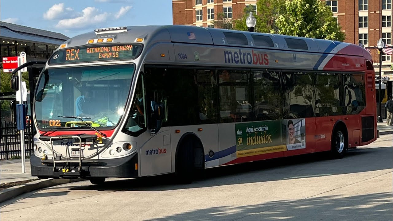 Wmata 2014 North American Bus Industries NABI 42ft-BRT #8084 on Route ...