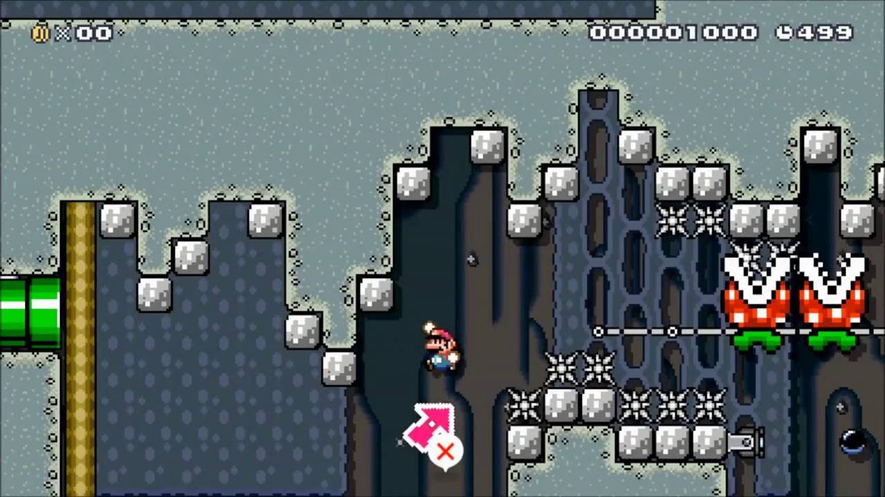 Super Mario Maker Glitches | Delayed Pit Deaths - YouTube