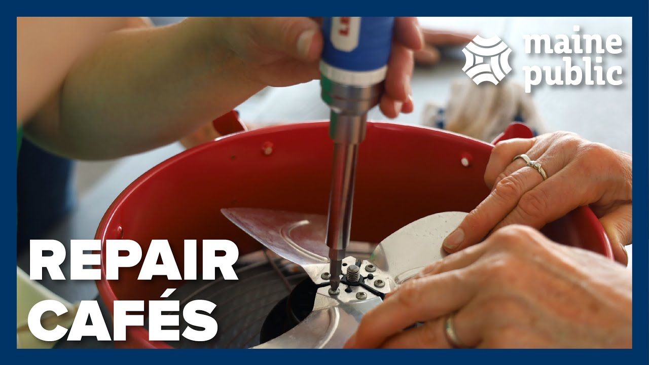 Fixing what's broken: How Repair Cafés can help reduce waste - YouTube